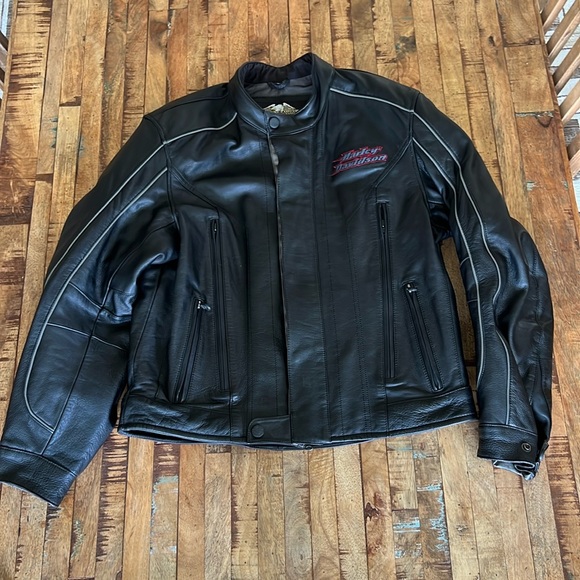 Harley-Davidson | Jackets & Coats | Harley Davidson Leather Motorcycle ...